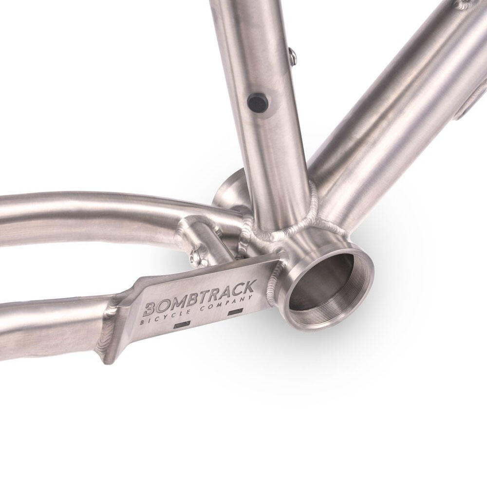 Bombtrack - Hook Ext TI Frame Vork Kit - Titanium/Zwart - S - 50cm ...
