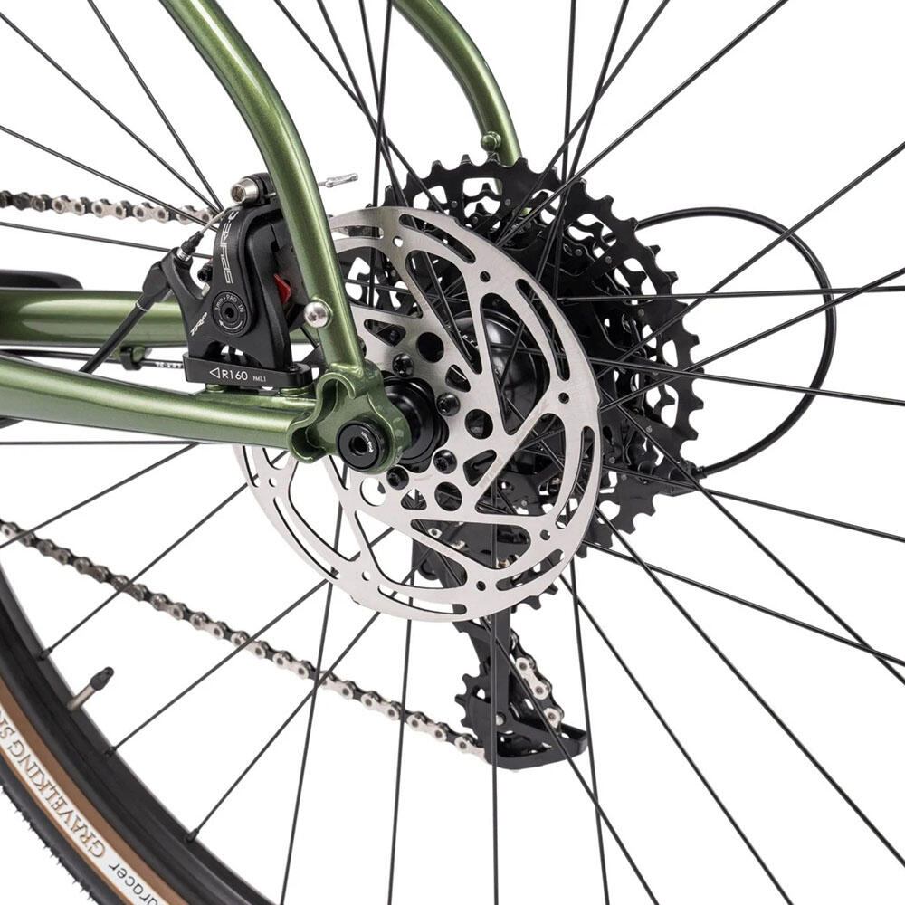 Bombtrack - Beyond 2 Adventure Bike - Verde metallizzato - S - 44 cm BOMBTRACK | Decathlon