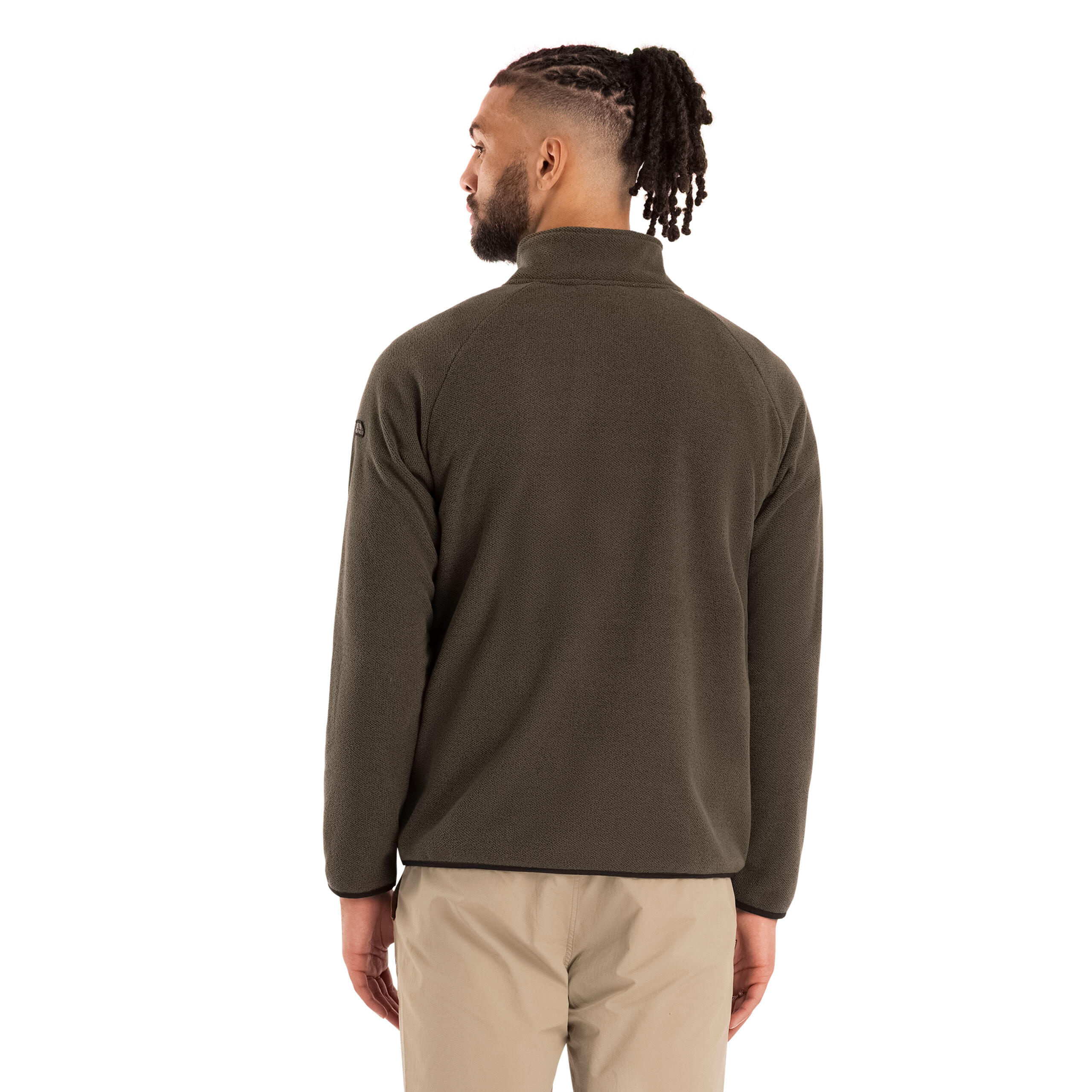 Mens Textured Fleece Brushed Back Fleece Top - Wetherill | Decathlon