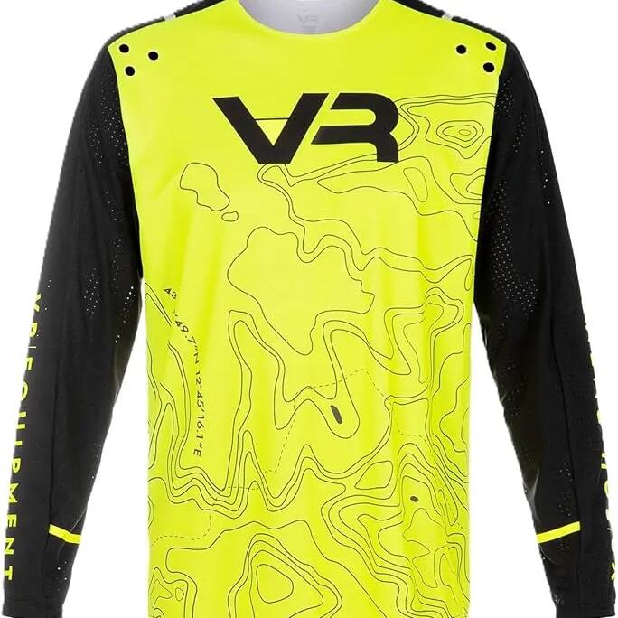 Valentino Rossi MX RACING JERSEY, YELLOW, L - Decathlon