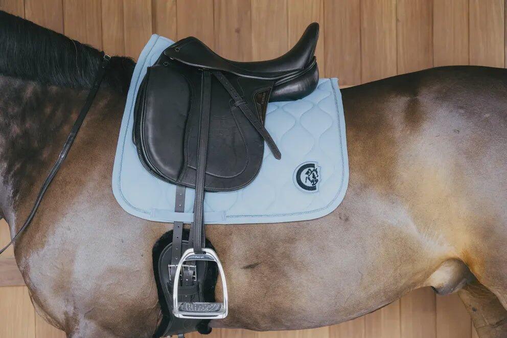 Saddle Pad wave 3D show jumping Pine green KENTUCKY HORSEWEAR | Decathlon