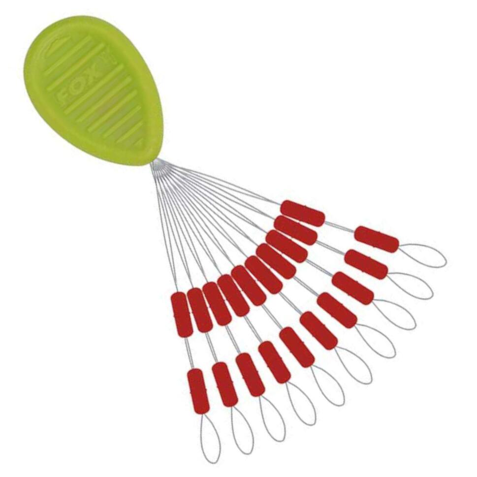 Fox Rage Predator Float Stops Red - 20 Posenstopper | Decathlon