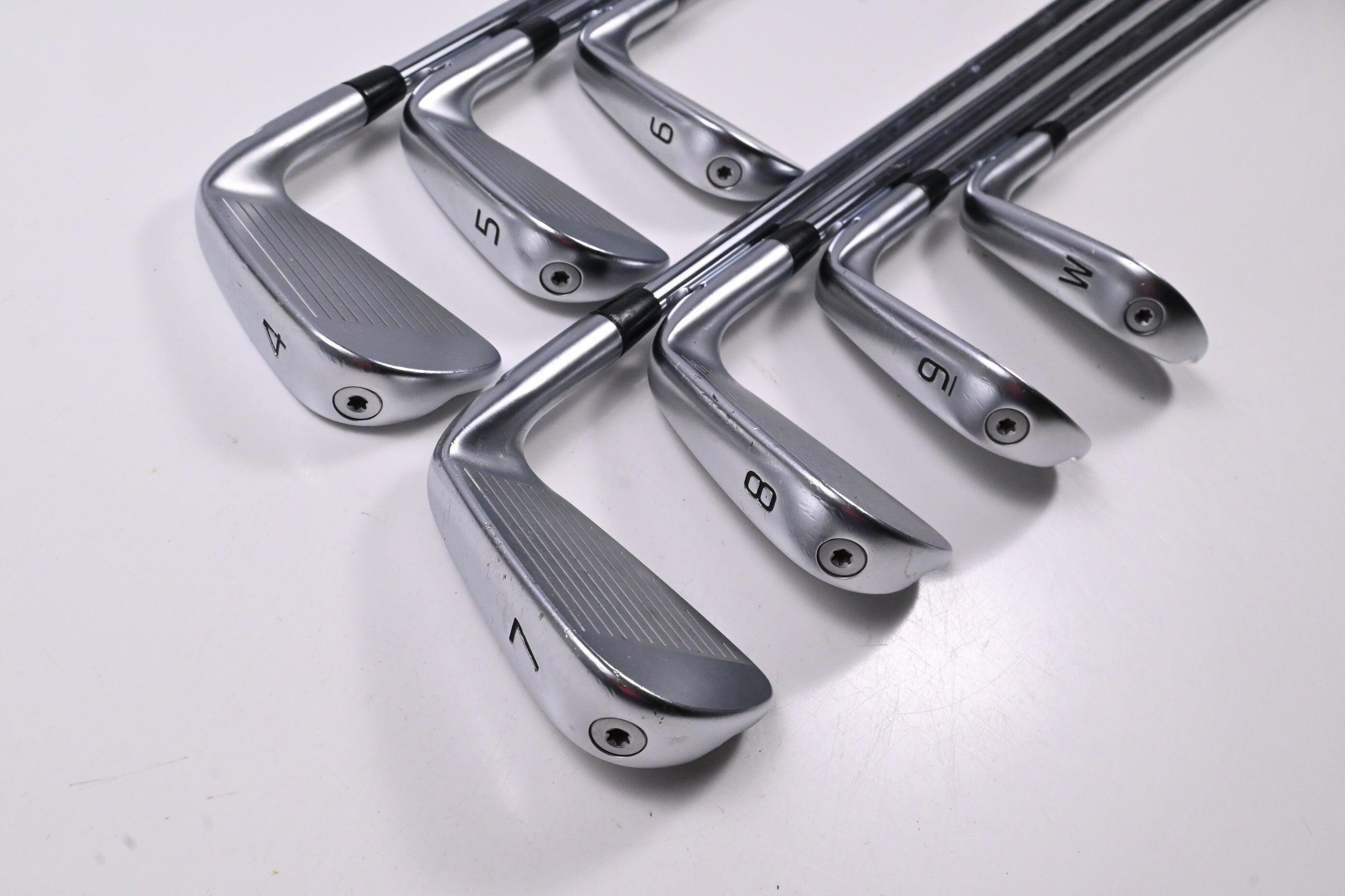 Ping Blueprint S Left-Hand Iron Set 4-PW, Blue Dot, Dynamic Gold 120 ...
