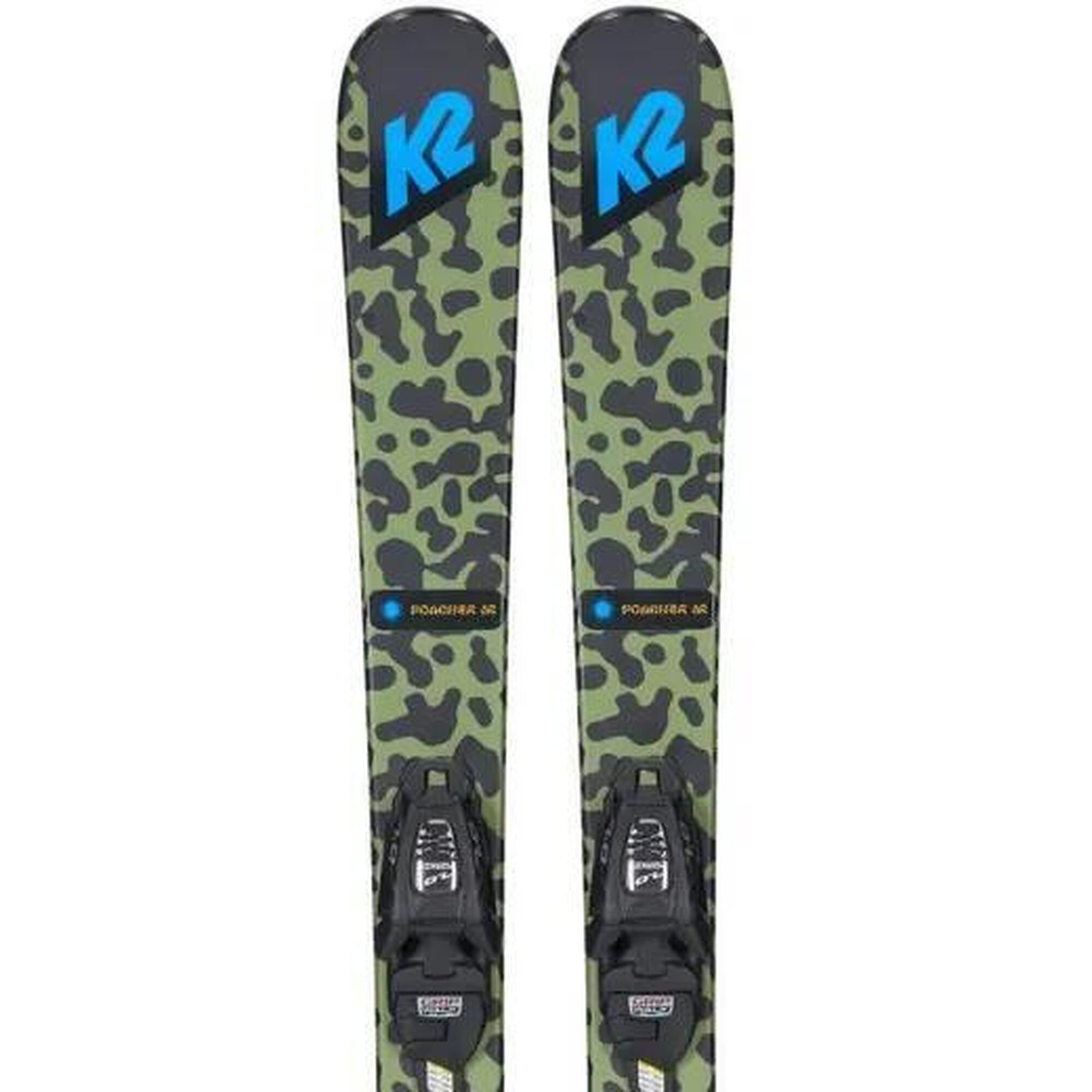 Sporty zimowe Narty dla Dzieci K2 Poacher Narty Dla Dzieci + FDT 4. K2 ...