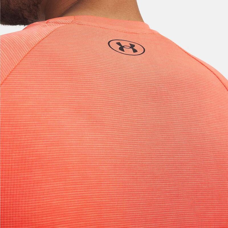 T-shirt UA Tech™ texturé pour homme Under Armour Rouge ardent UNDER ...