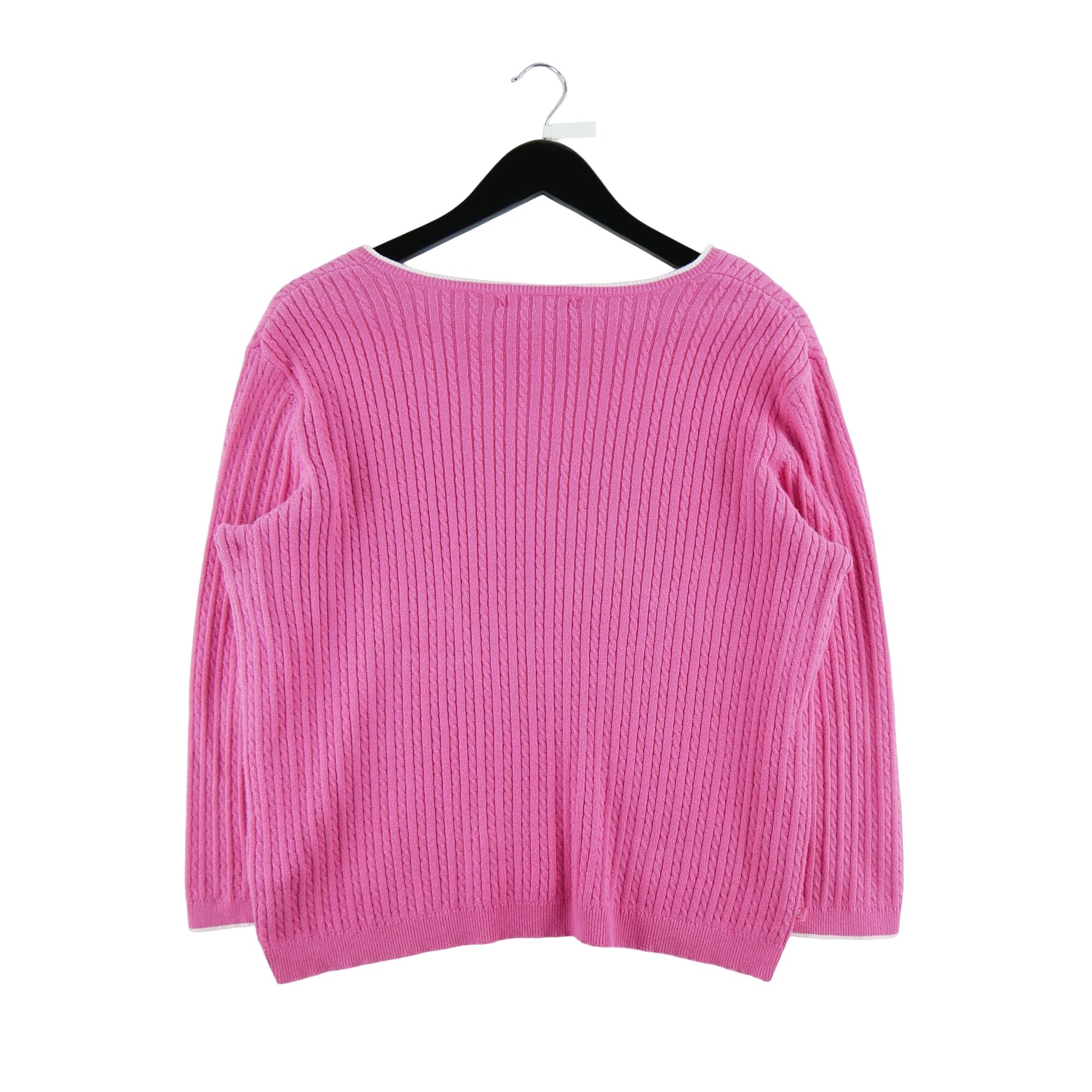 Seconda Mano - Maglione rosa da donna - Stato eccellente RALPH LAUREN ...