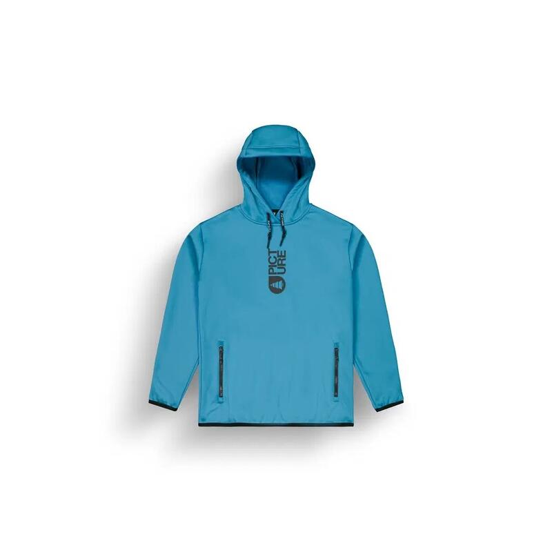 PICTURE Sweat à capuche technique homme PARK TECH - SERENITY BLUE ...