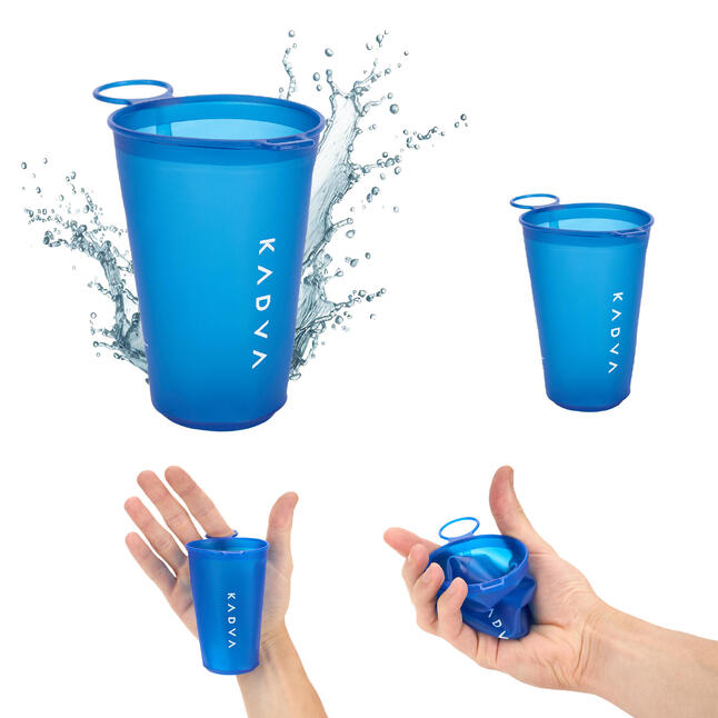Kubek KADVA miękki softflask Flowbie 150 ml niebieski 150 ml KADVA ...