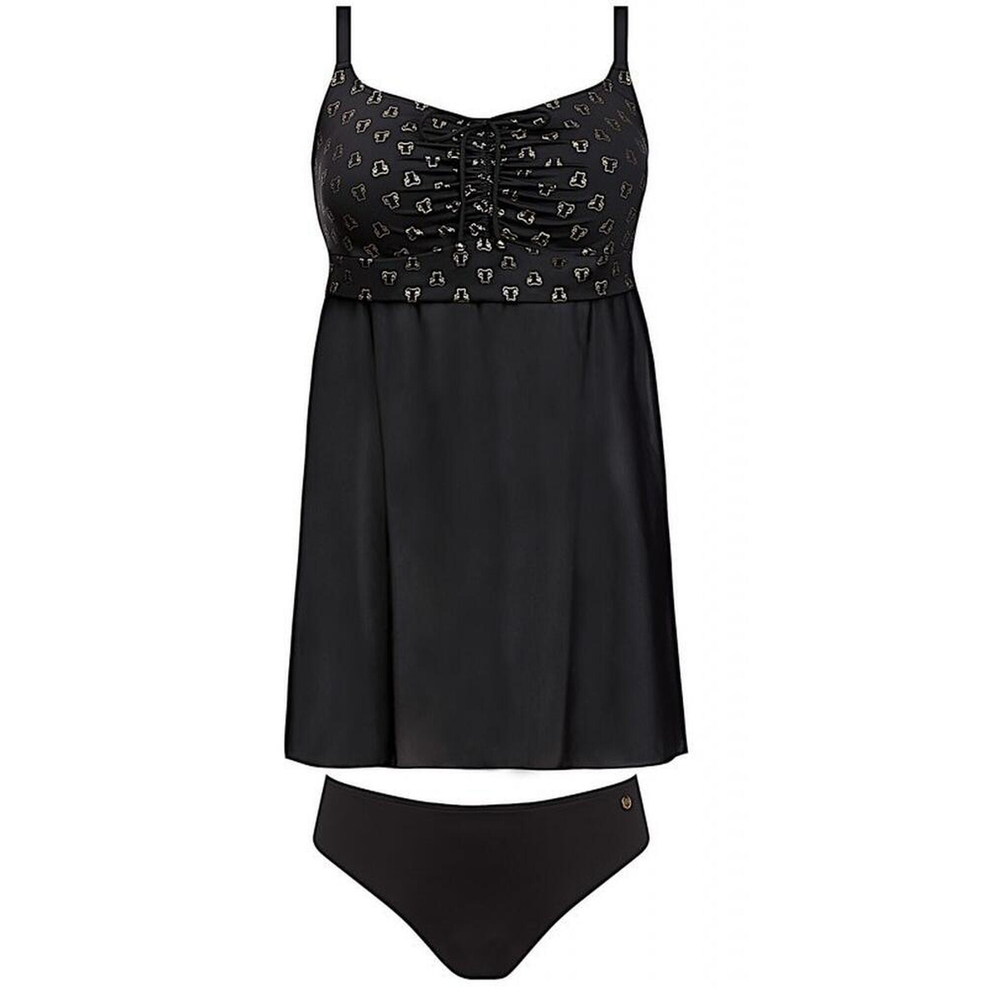 Strój kąpielowy plażowy damski tankini Self Paris SELF HEAT | Decathlon