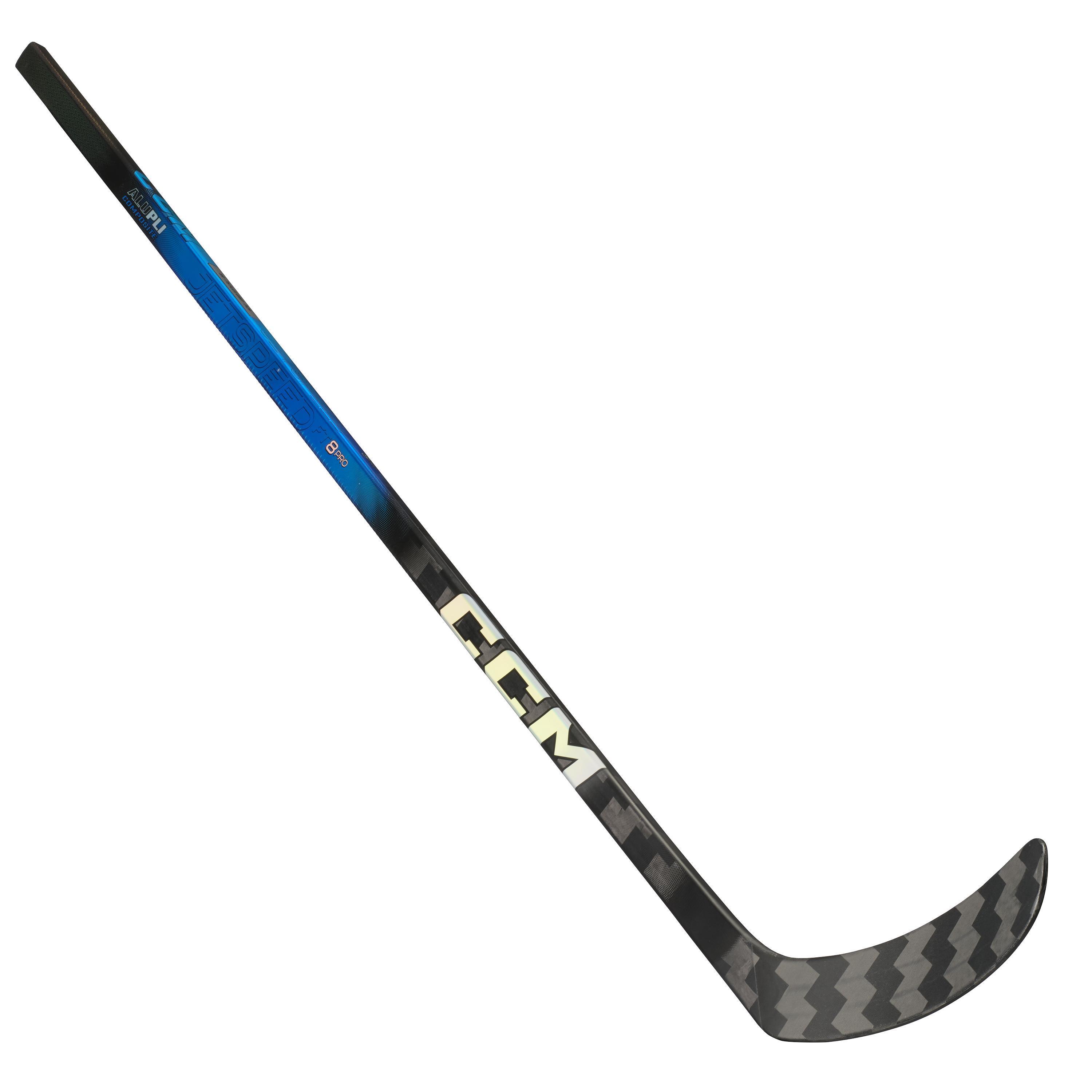 CCM JetSpeed FT8 Pro Custom Blue Color JR Hockeyschläger | Decathlon