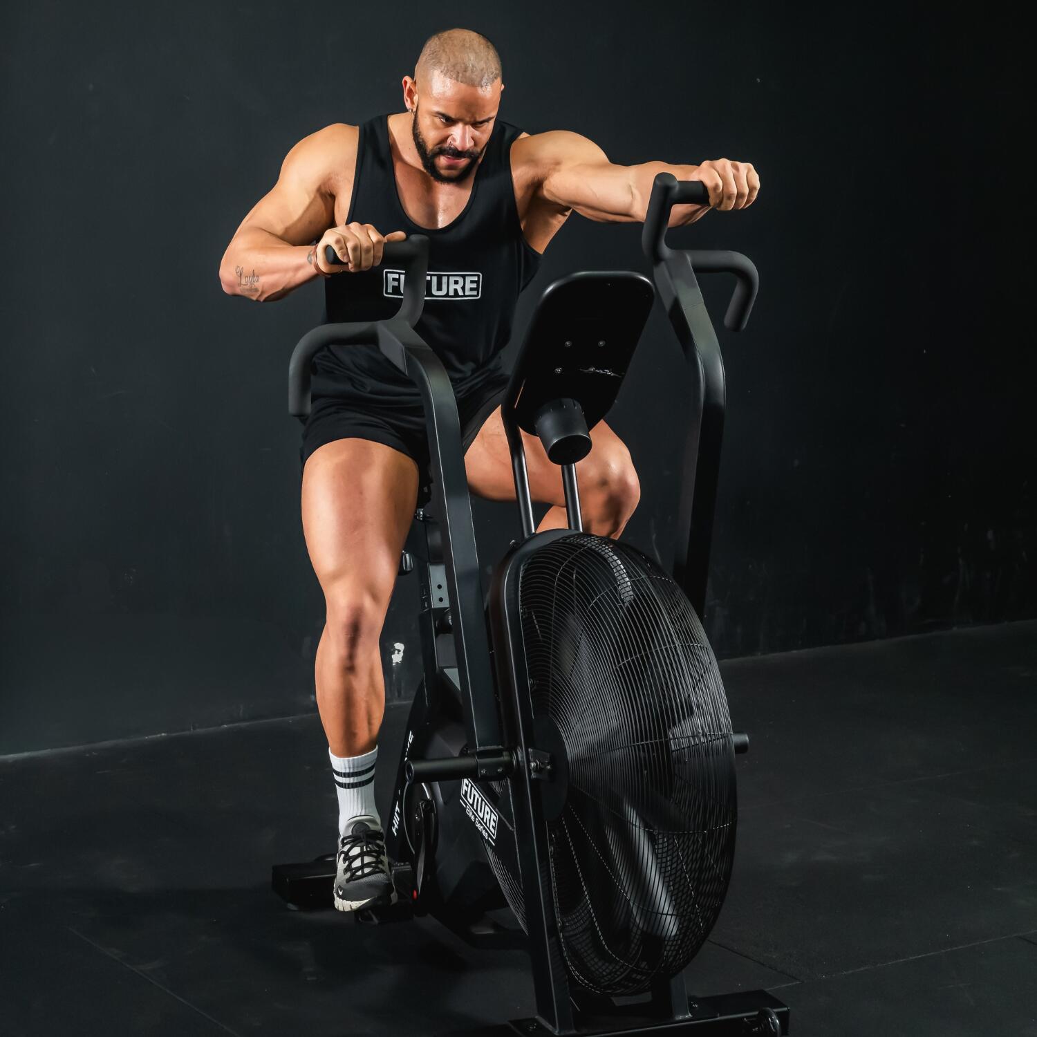 Future Elite Series Commercial HIIT Air Bike | Decathlon