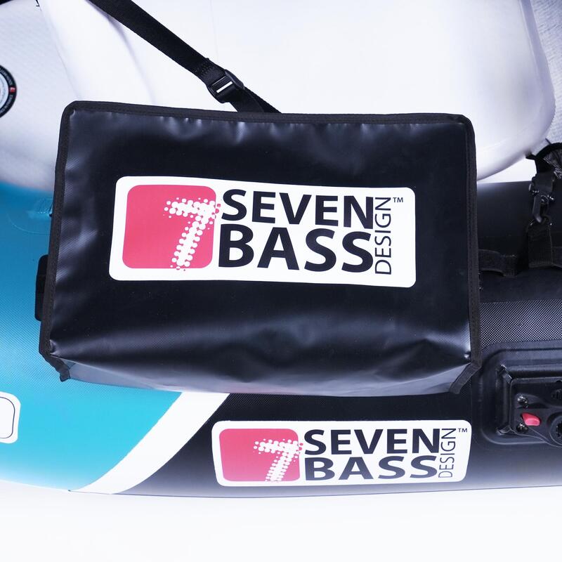 Float tube Seven Bass ROCKSTAR - BLACK WHITE SEAFOAM SEVEN BASS | Decathlon