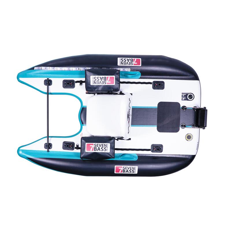 Float tube Seven Bass FLATFORM XL - BLACK SEAFOAM SEVEN BASS | Decathlon