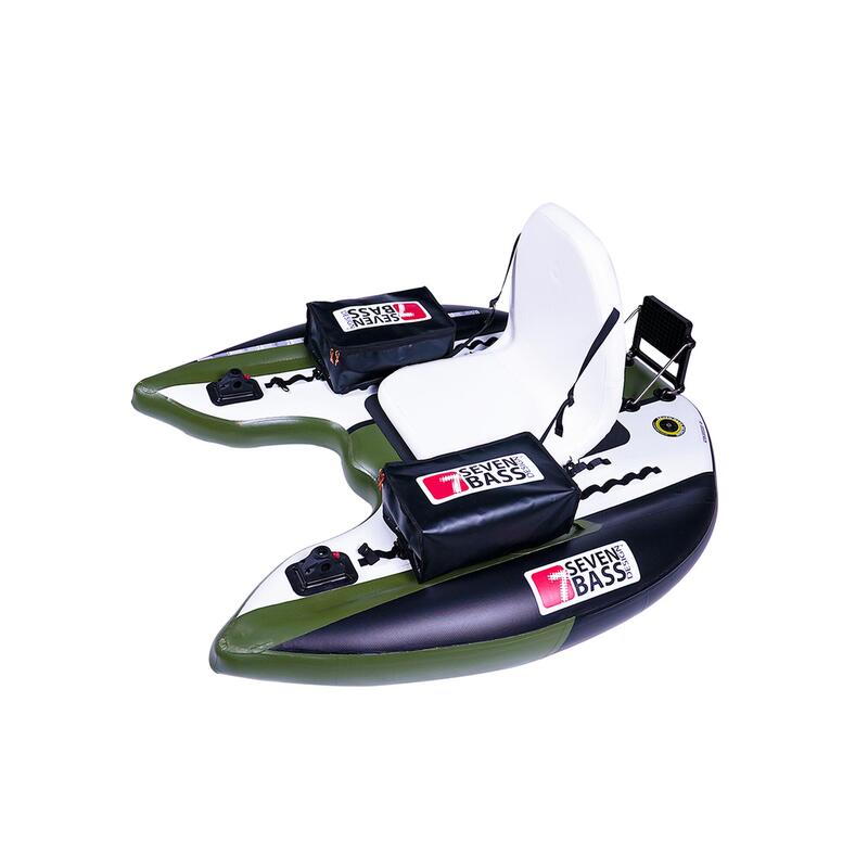 Float tube Seven Bass FLATFORM JUNIOR - BLACK KAKI SEVEN BASS | Decathlon