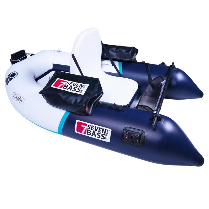 Float tube Seven Bass EXPEDITION - NAVY SEAFOAM WHITE SEVEN BASS ...