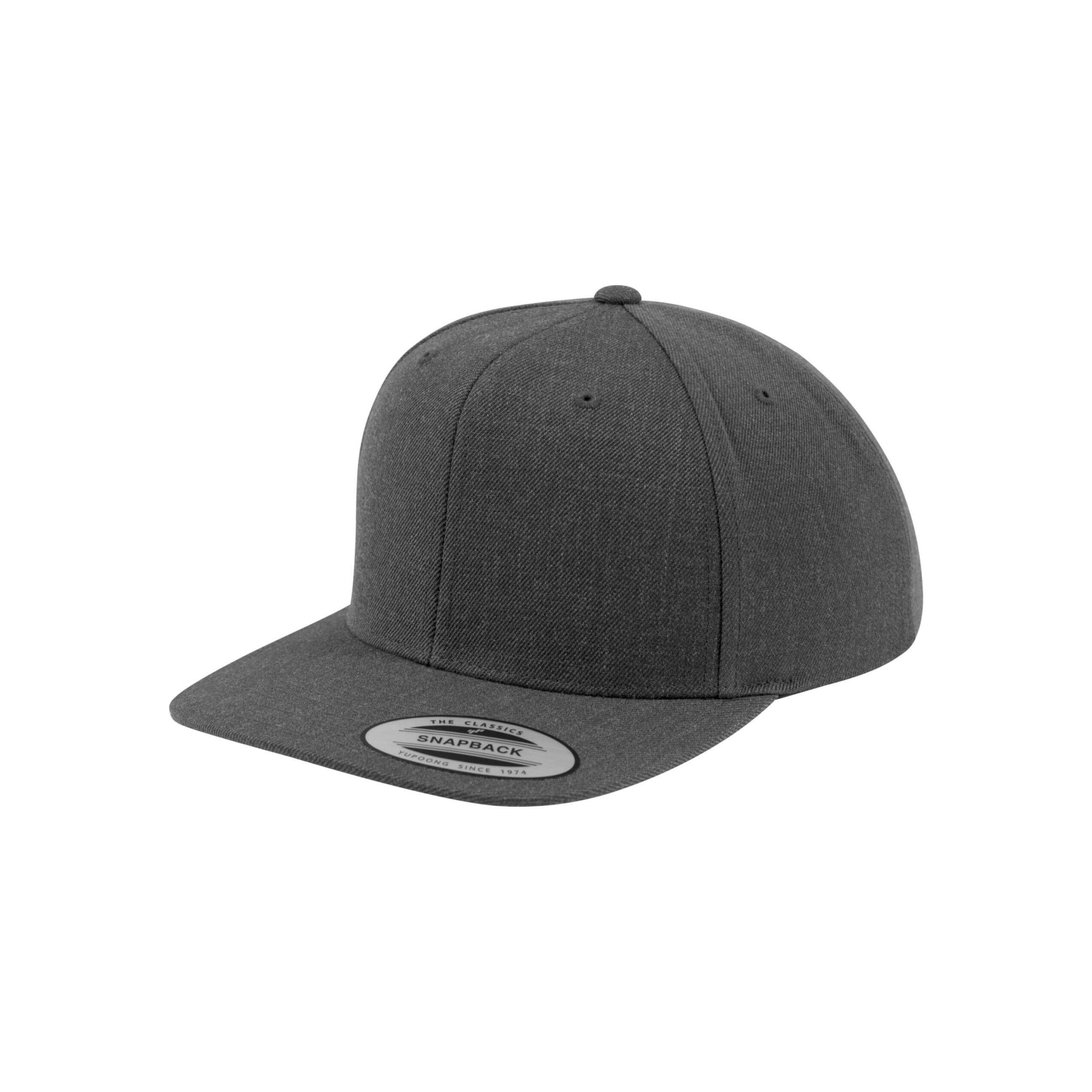 Unisex Adult Classic Snapback Cap (Dark Grey/Dark Grey) | Decathlon