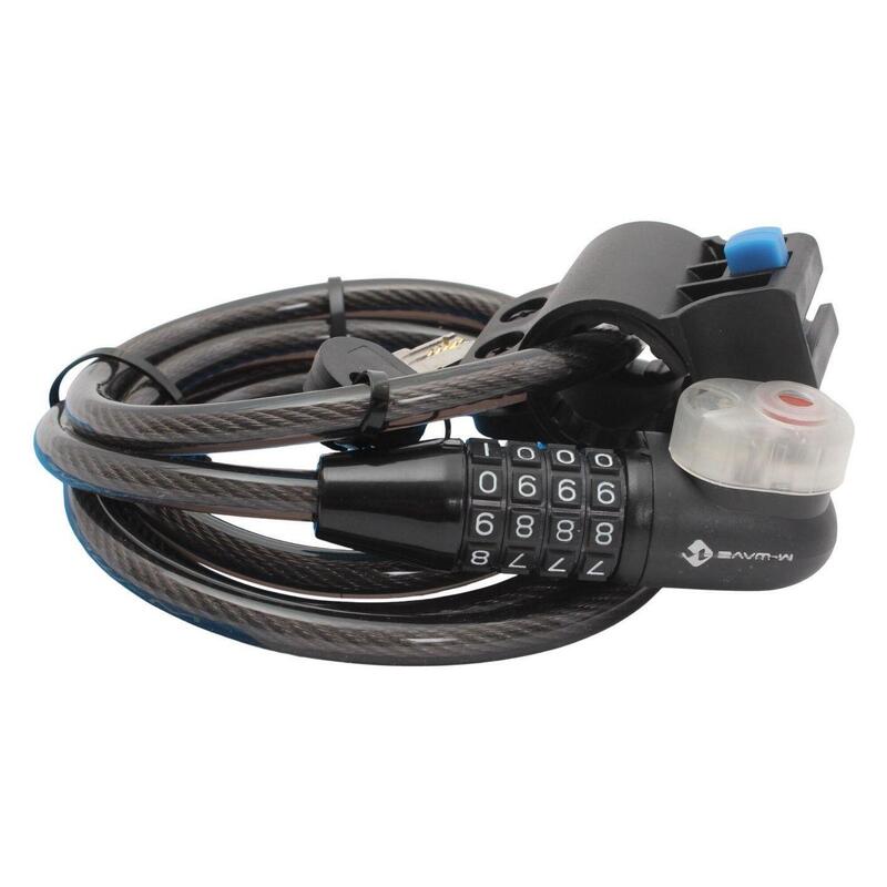 Antivol à câble spiralé PRISM Light PRISM | Decathlon