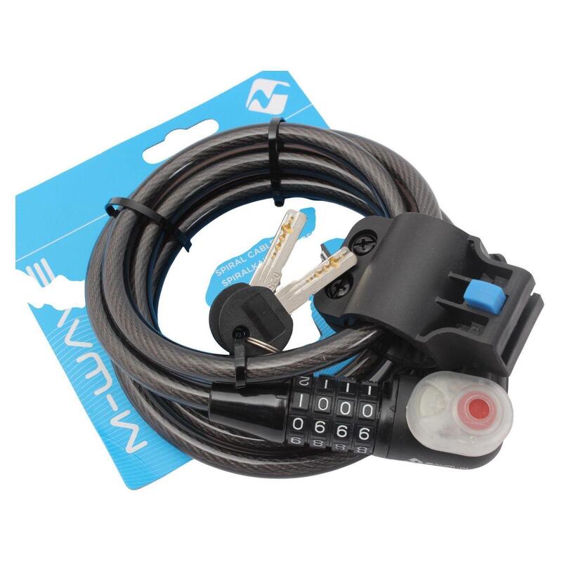 Antivol à câble spiralé PRISM Light PRISM | Decathlon