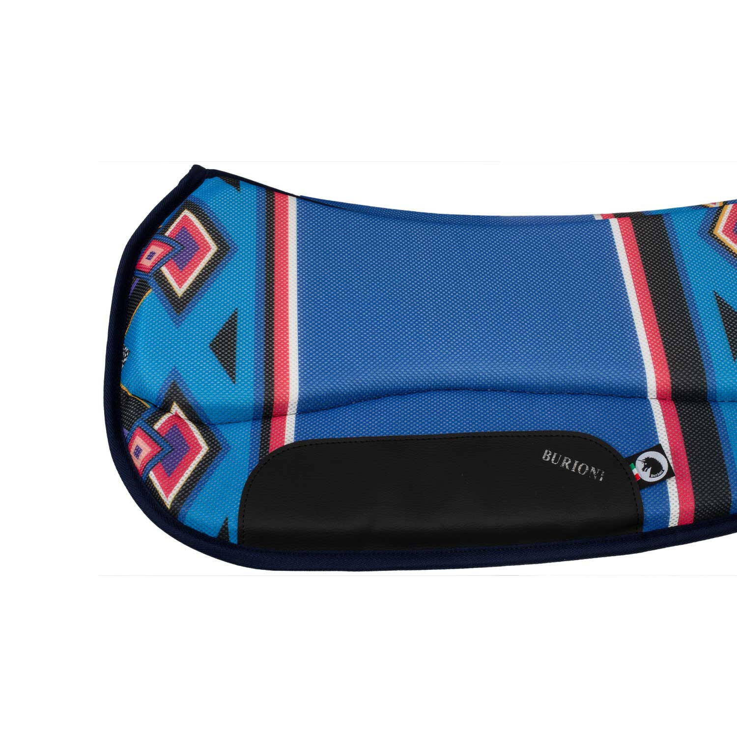Barrel Western Saddle Pad in Symaptex en Tecno Fabric | Decathlon