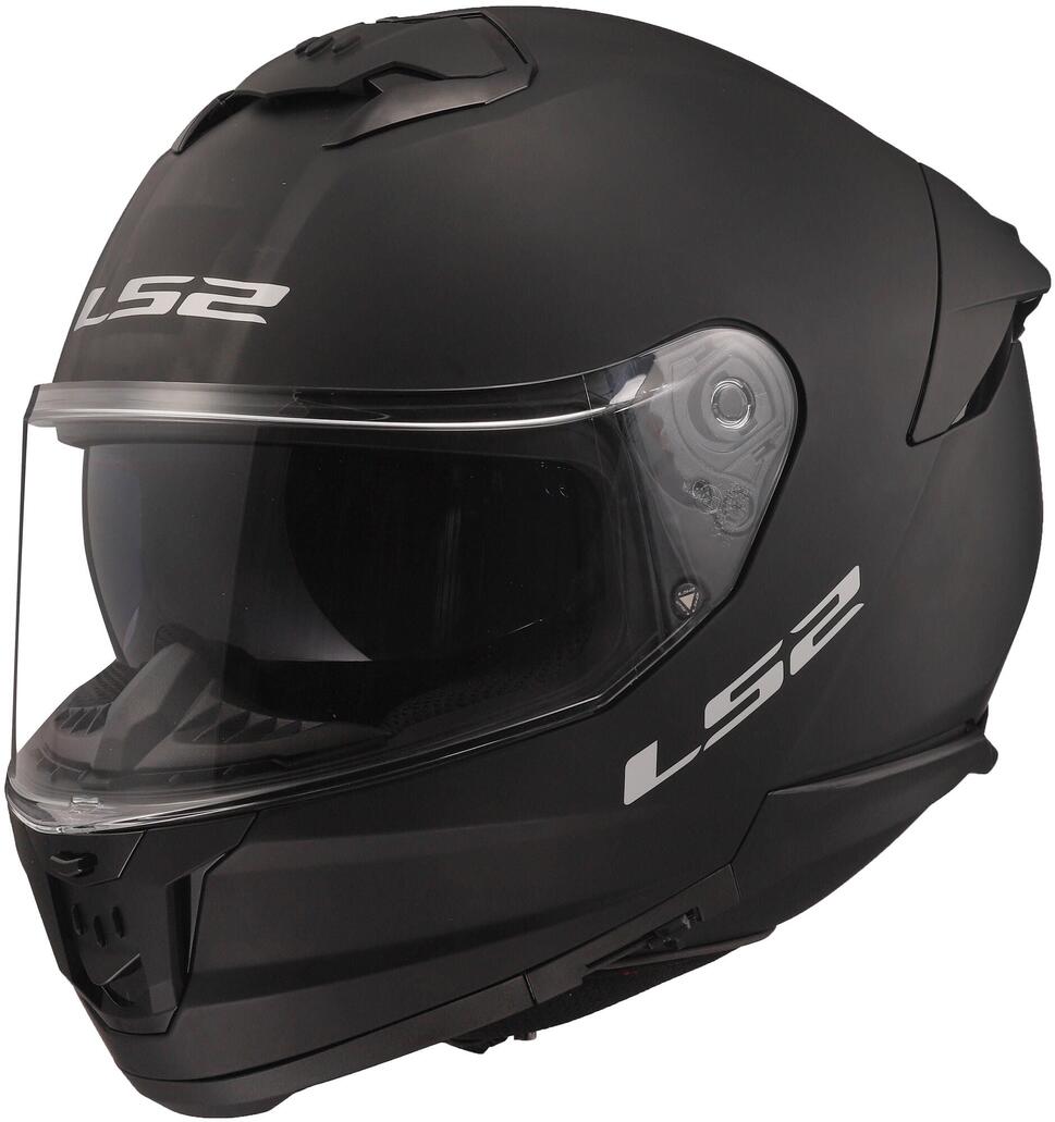 LS2 FF808 Stream II Solid Integralhelm XXL Matt Schwarz | Decathlon