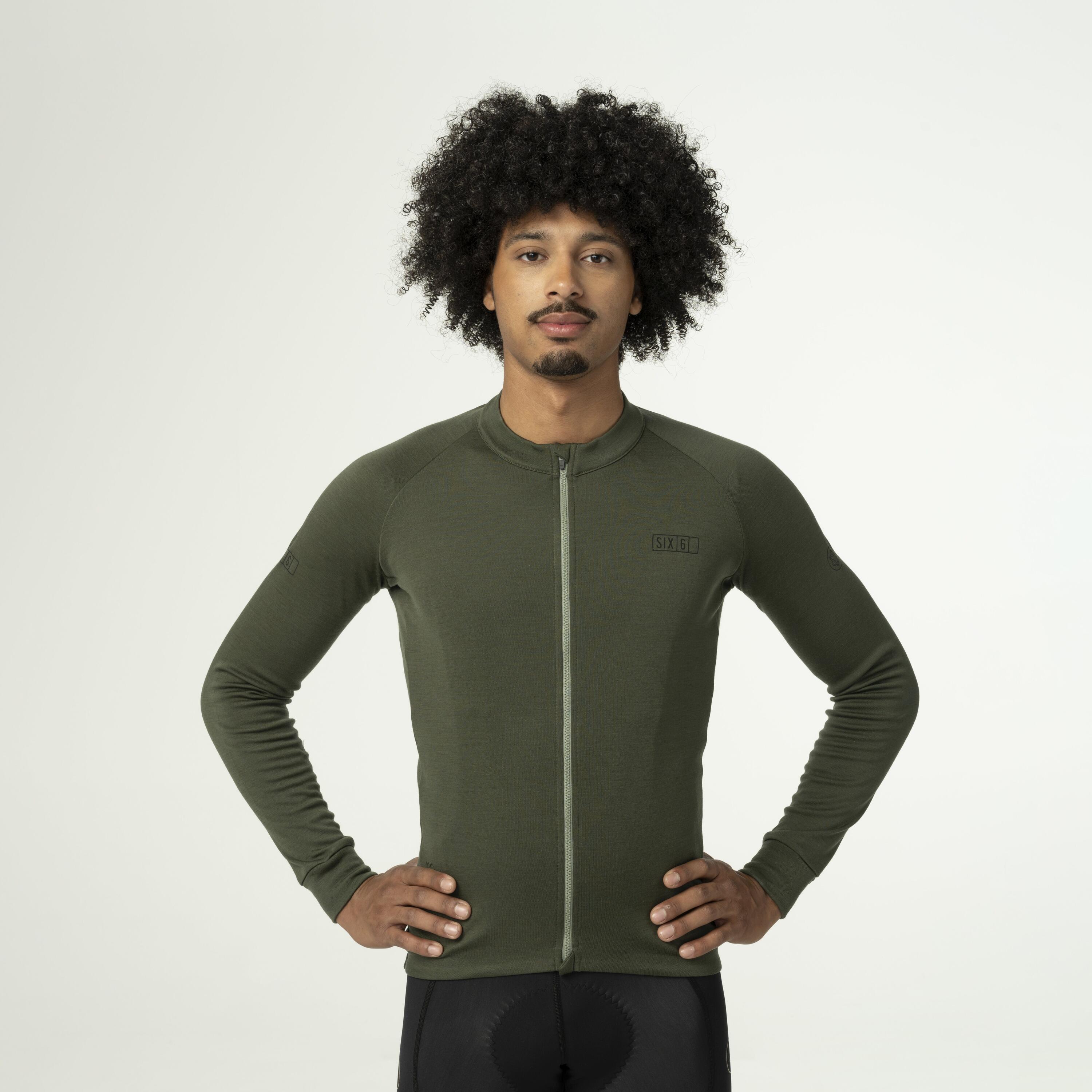 Merino Trikot Langarm SIX6 Herren | Decathlon