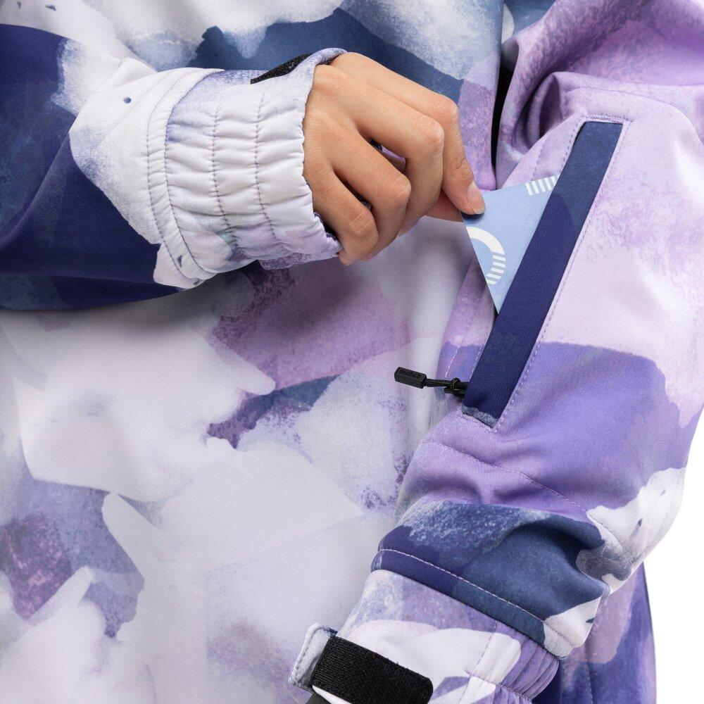 Women Winter sports 's snowboard jacket W1-W Kumo Purple SIROKO | Decathlon