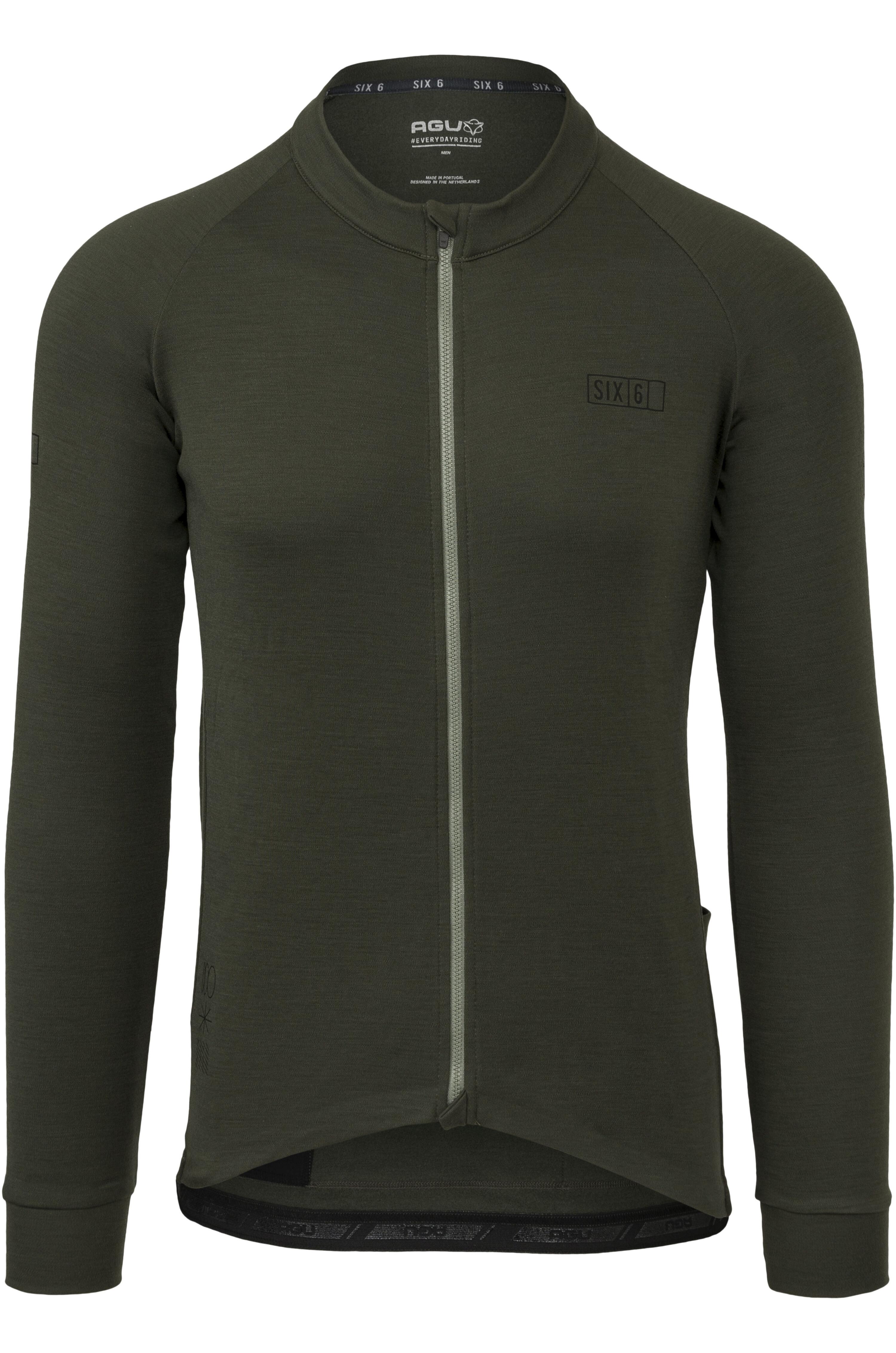 Merino Trikot Langarm SIX6 Herren | Decathlon