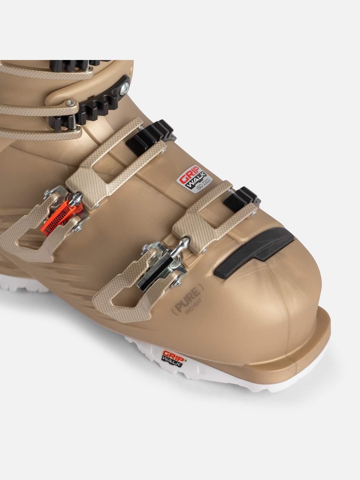 Rossignol Pure Pro Heat Gw Metal Gold dames skischoenen | Decathlon