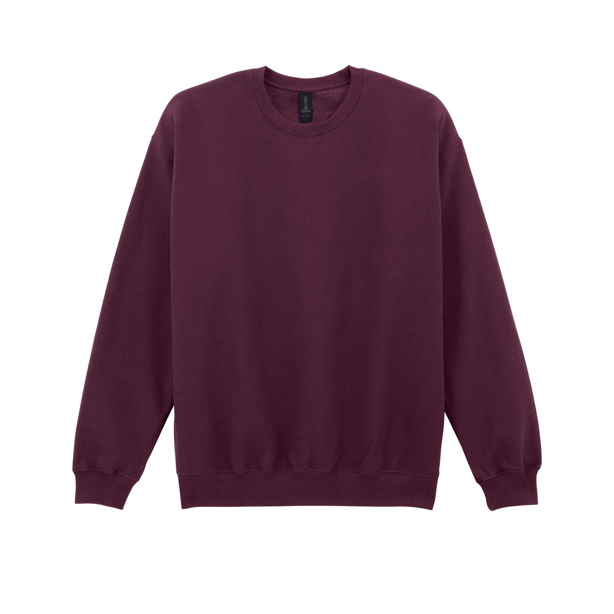 Unisex Adult Softstyle Fleece Midweight Pullover (Ash Grey) | Decathlon