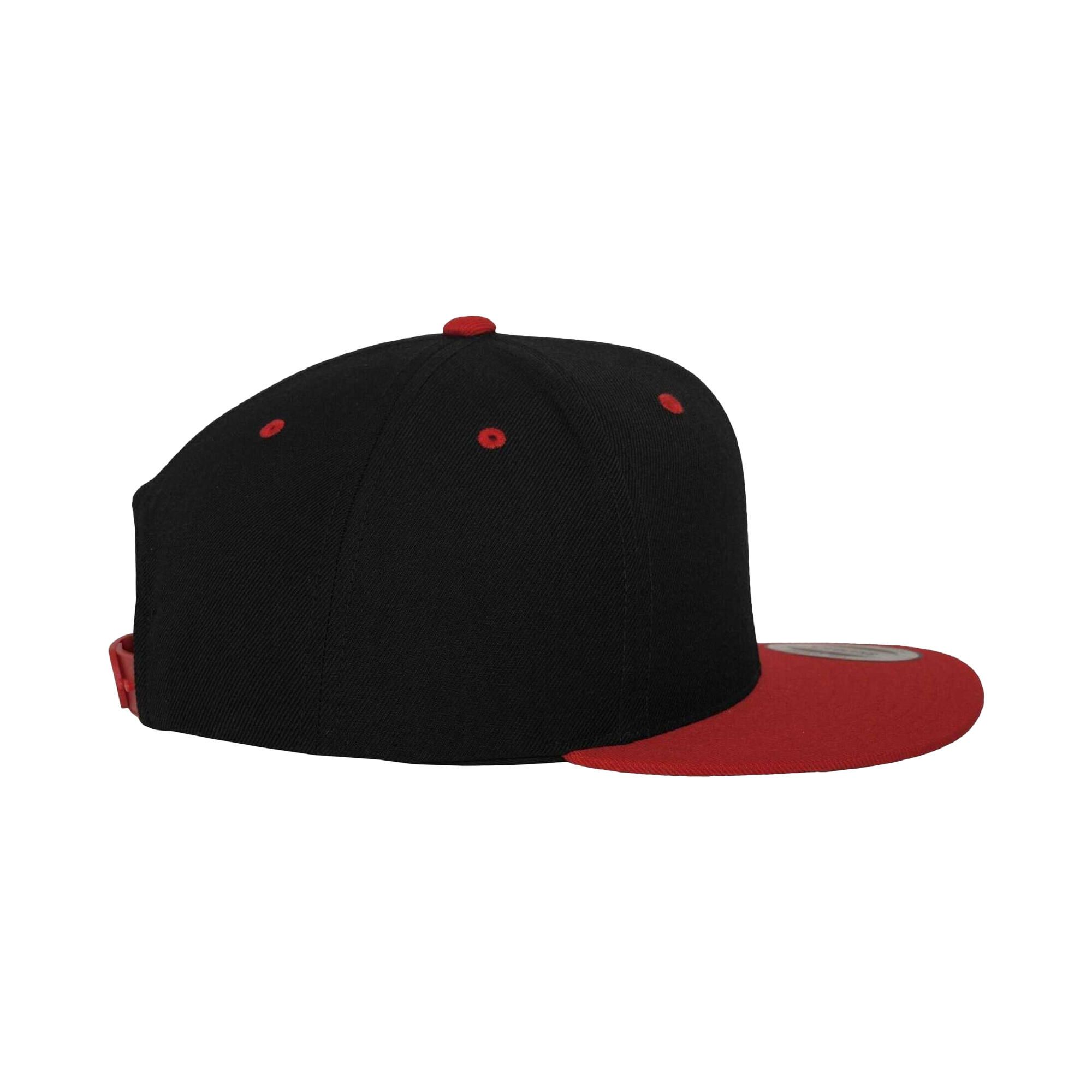 Classic Two Tone Cap (Black/Red) | Decathlon