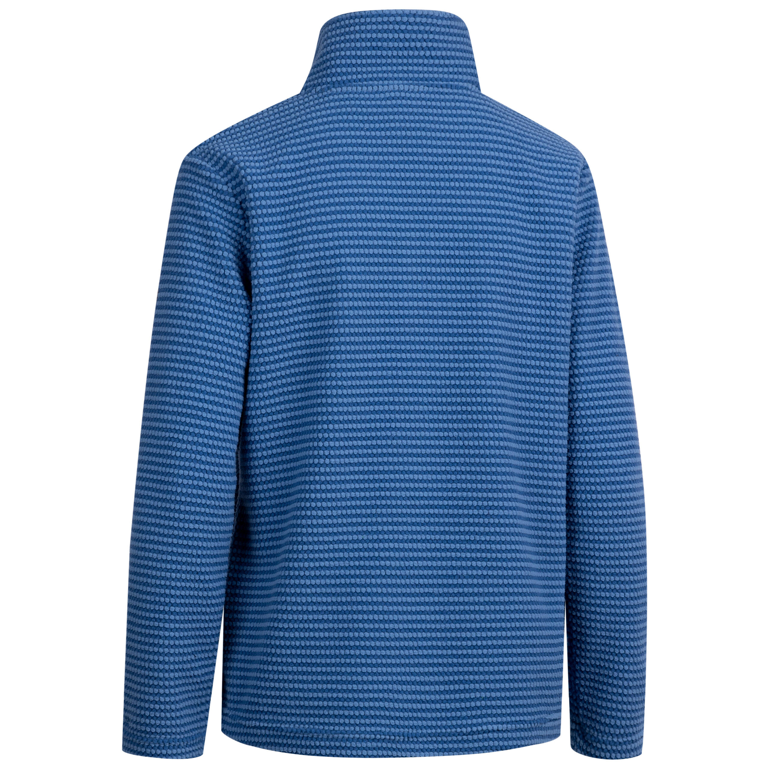 Womens Textured 1/2 Zip Neck Kangaroo Front Pocket Fleece Top - Ribes ...