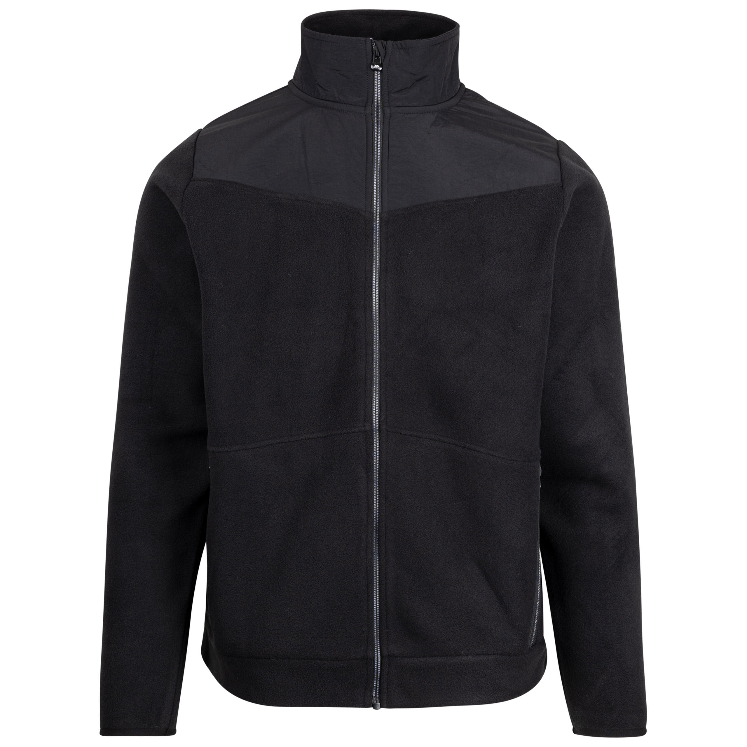 Mens Full Front Zip Inner Storm Flap Fleece Jacket - Chidden | Decathlon