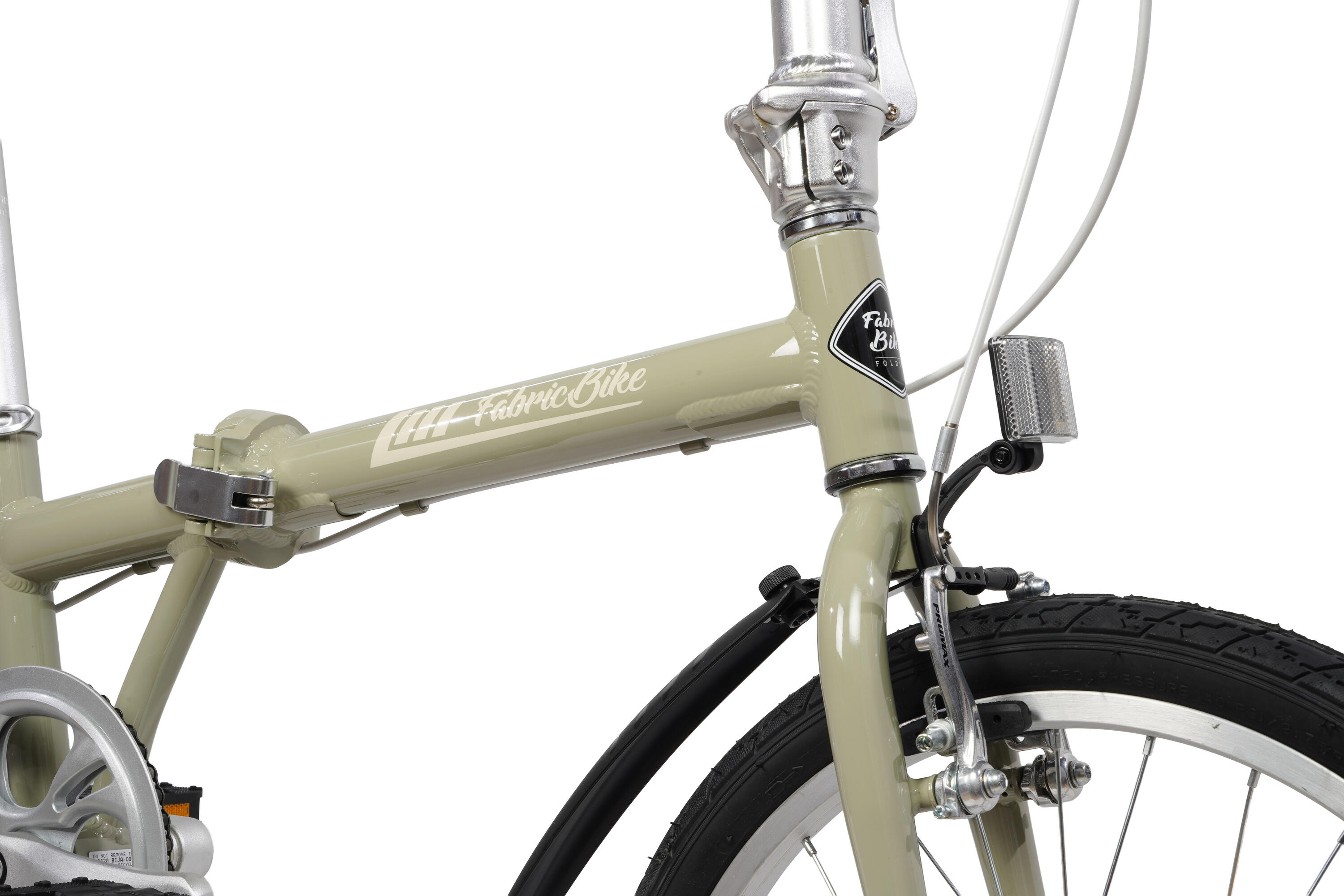 Folding - Vélo pliant Aluminium 20" Beige FABRICBIKE | Decathlon