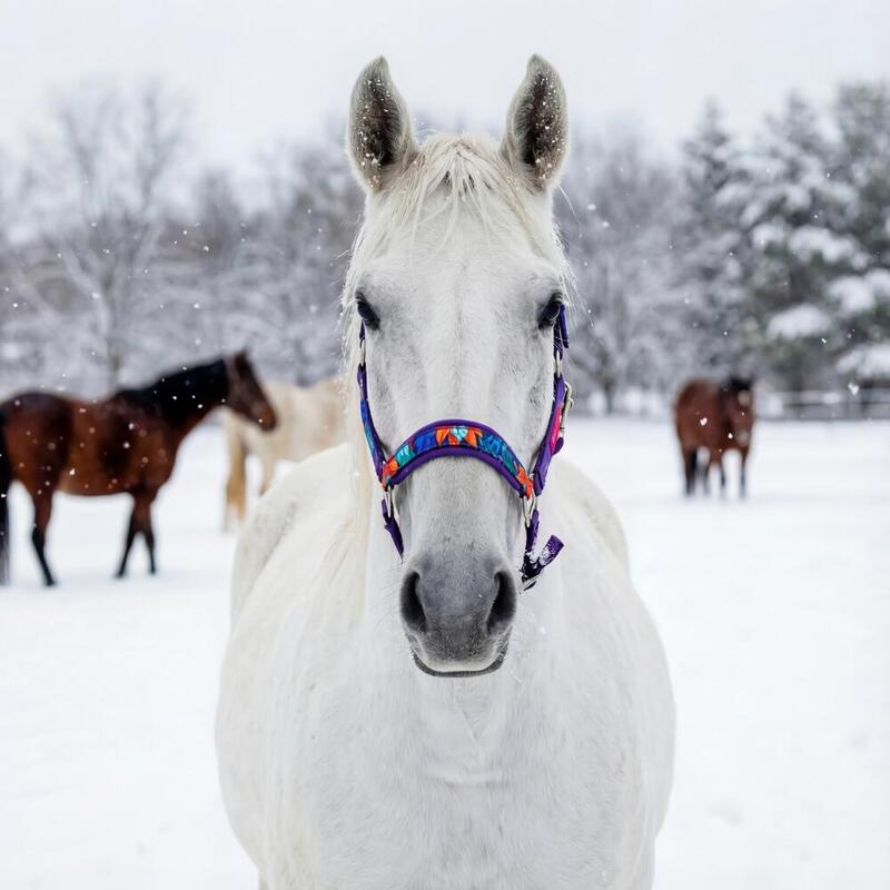 GALOP WEAR Ló kötőfék – Power Flower GALOP WEAR - Decathlon