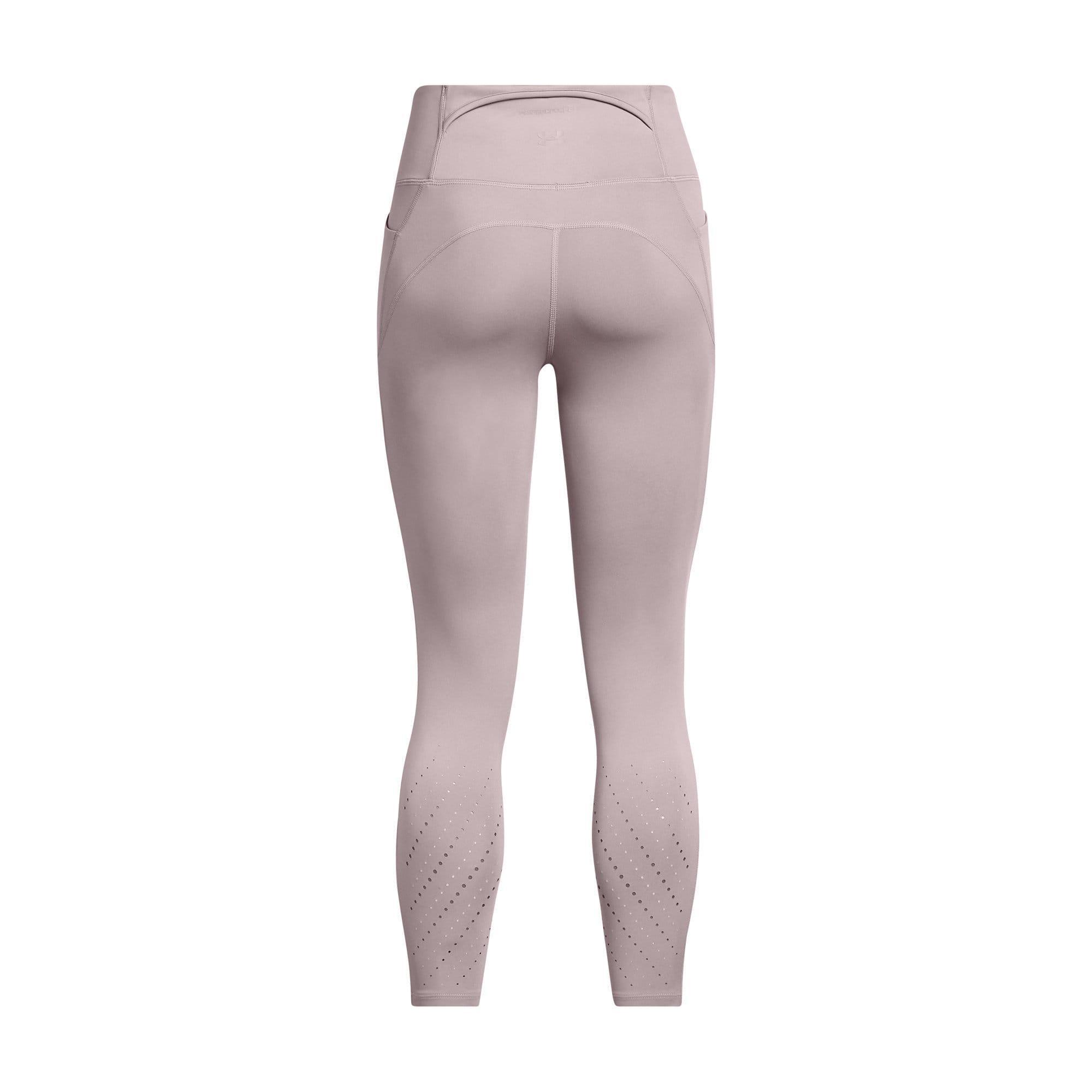 Womens/Ladies Launch Elite Ankle Length Leggings (Grey) | Decathlon