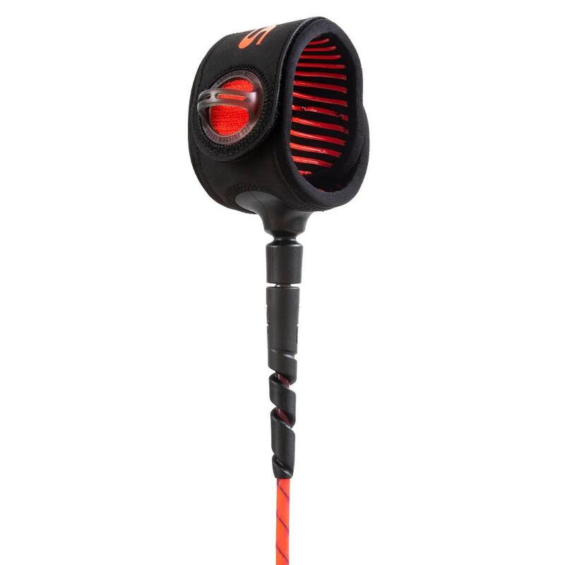 Leashes Freedom Helix 6u2019 All Round Red/Black FCS FCS | Decathlon