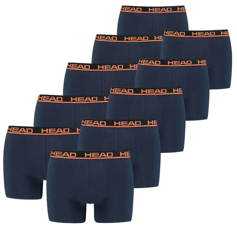 HEAD boxers homme lot de 10 Orange/Peacoat HEAD | Decathlon