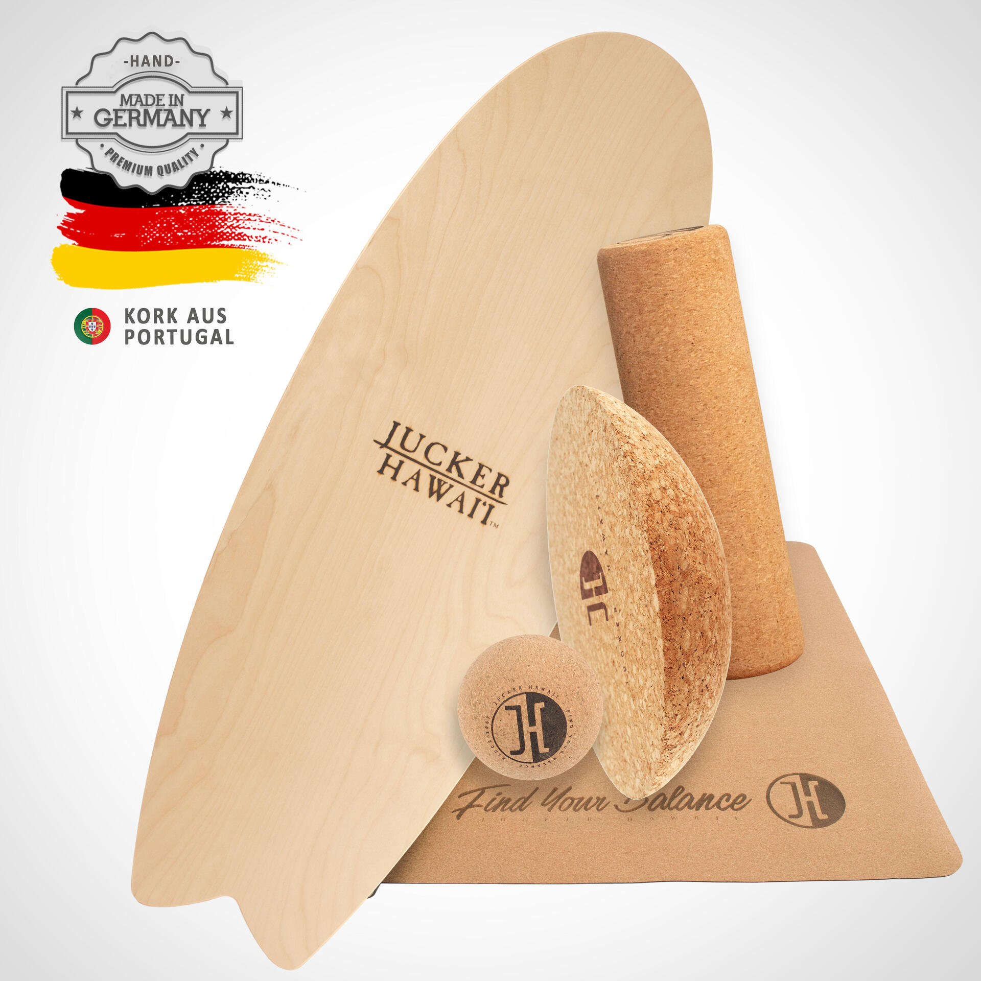 Planche d'équilibre LOCAL WAVE Set XL | Rouleau + Tapis + Plank Ball en ...