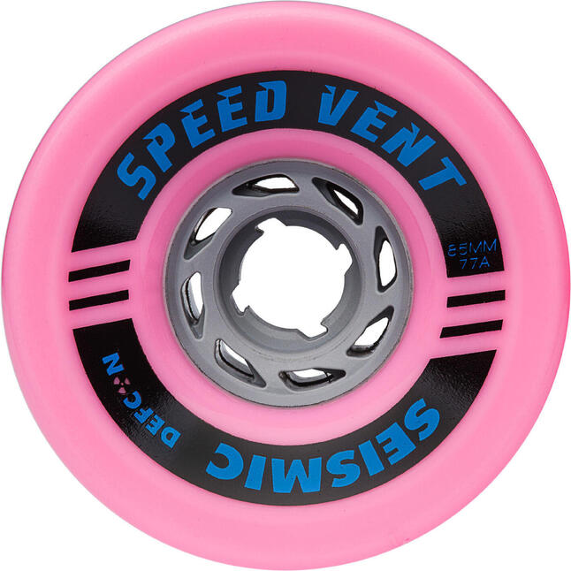 Roues Skate Seismic Wheels Speed Vent 85X52Mm 77A Bubblegum Defcon ...