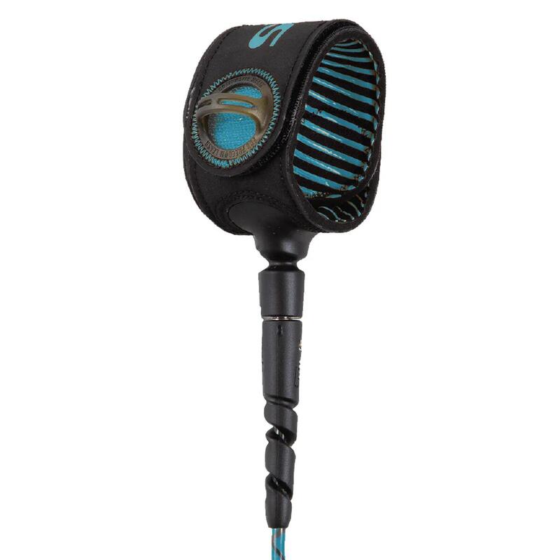 Leashes Freedom Helix 6u2019 All Round Tranquil Blue/Black FCS FCS ...