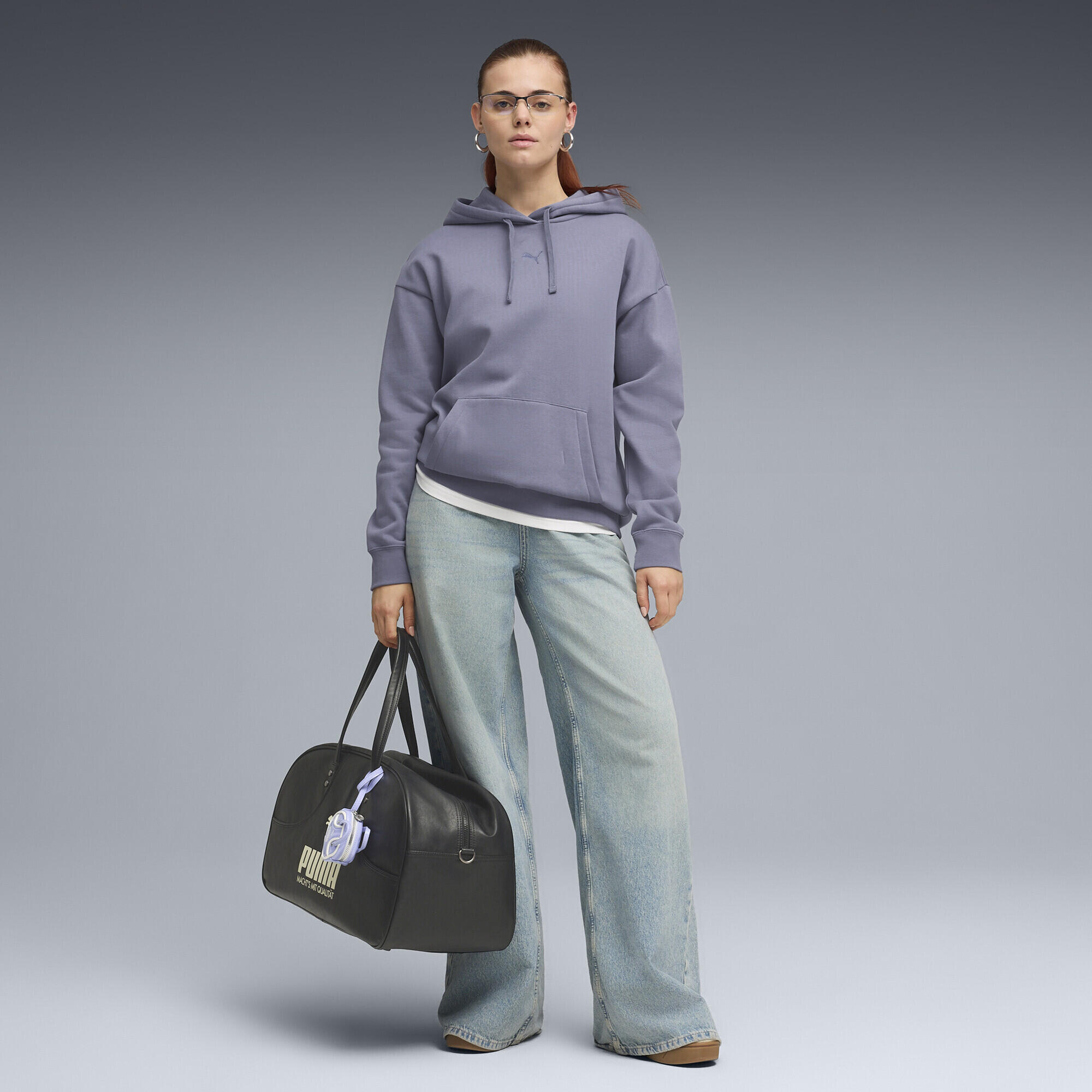 Essentials Fleece Relaxed Hoodie Damen PUMA | Decathlon