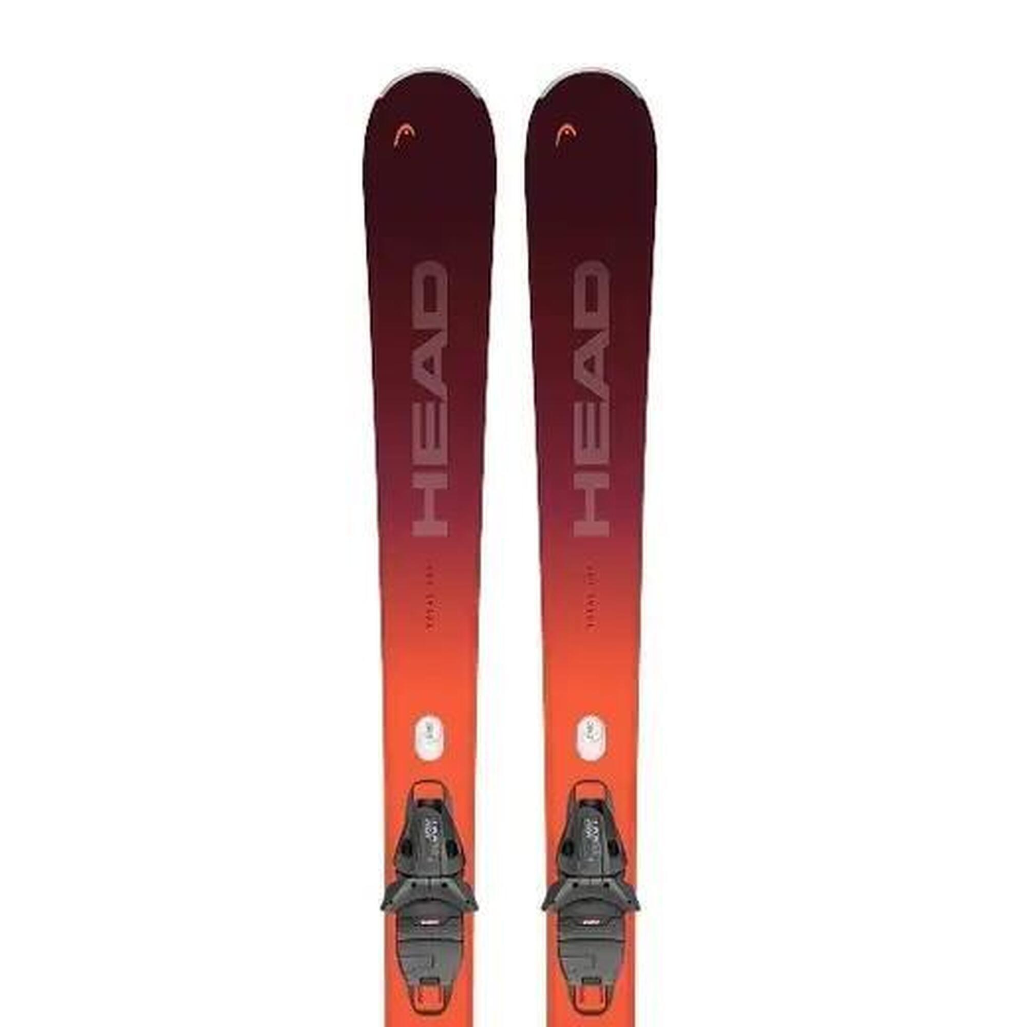 Head e-total Joy SW + Joy 11 GW Ski Slalom - 153cm - Rouge HEAD | Decathlon