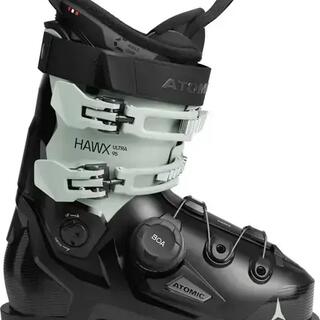 Atomic Hawx Ultra 95 BOA Womens Ski Boots - 24.5 - Black/Sage - Decathlon