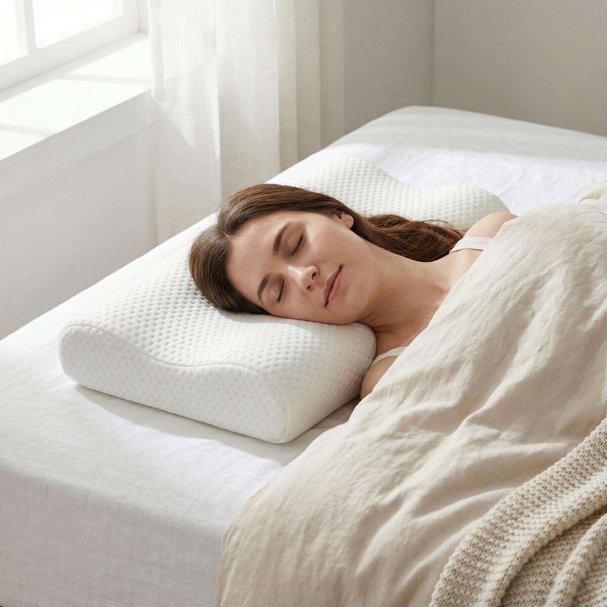 Ergovia memory foam cervical pillow GLADIATORFIT | Decathlon