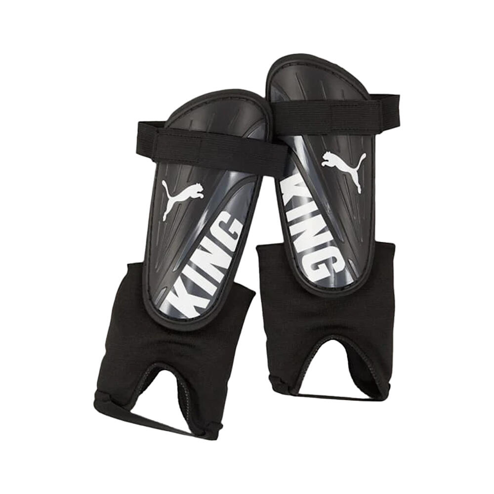 King Shin & Ankle Guards (Black/White) 58mm x 216mm x 72mm | Decathlon