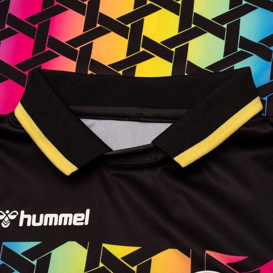 Denmark long sleeve goalkeeper jersey for kids 92 HUMMEL | Decathlon