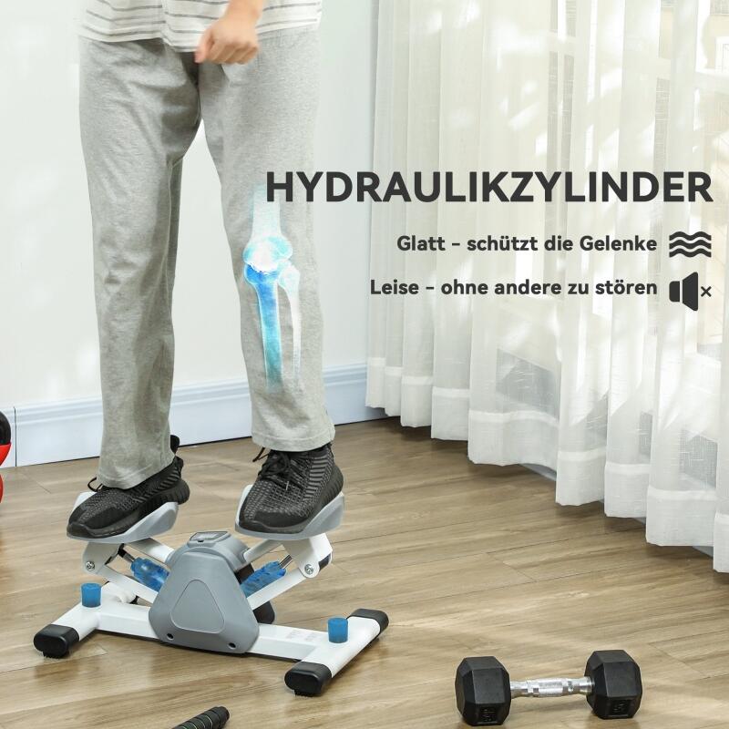 Mini stepper pro domácí použití s LCD displejem, pro trénink nohou ...