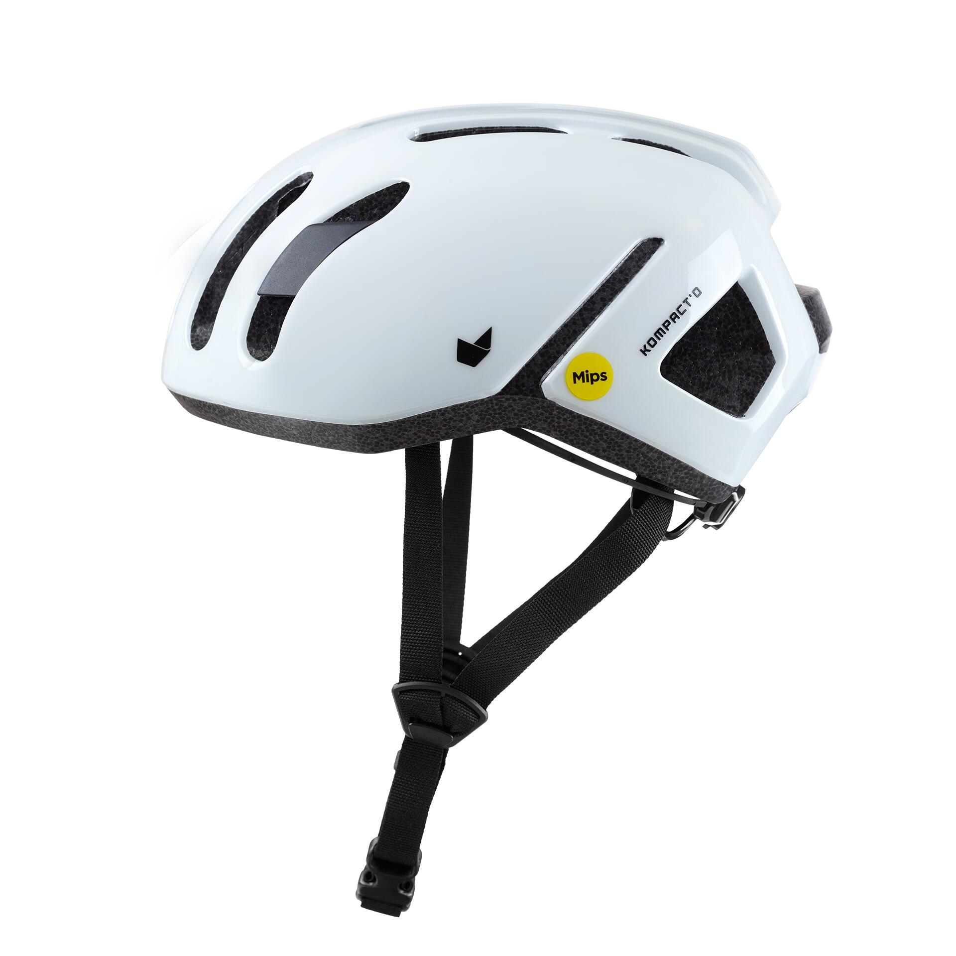 Buzaglo catlike urban helm kompact'o ii maat l glans wit | Decathlon
