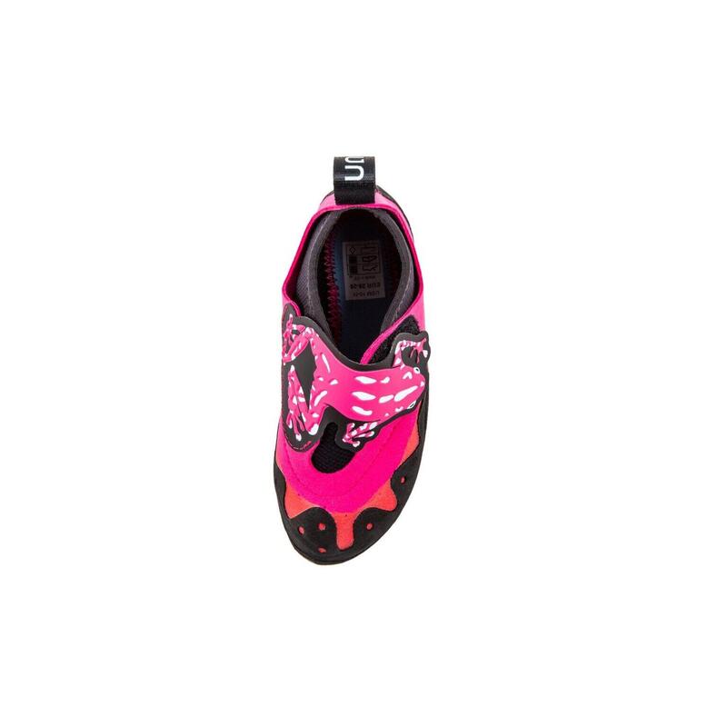 Chaussons escalade enfant Ocún Ribbit Pink/Black semelle CAT Rubber ...