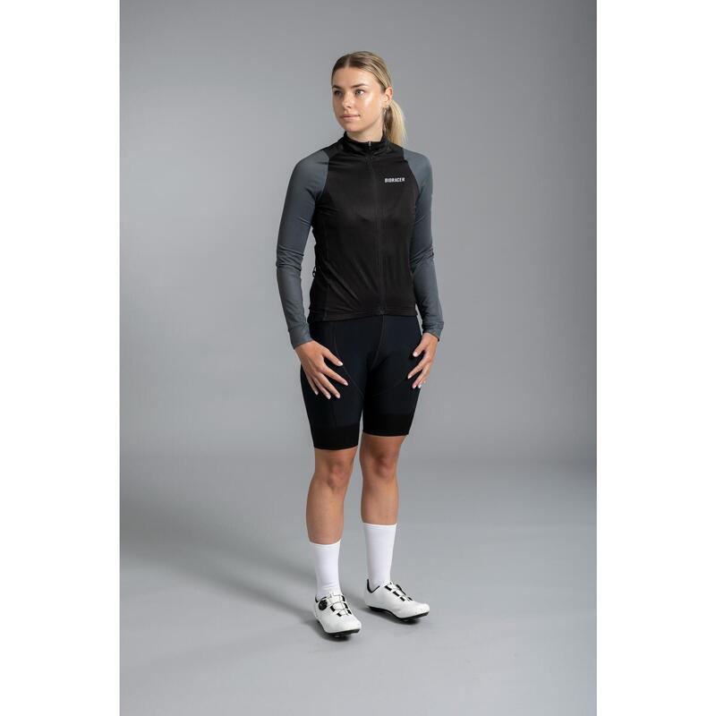 Veste Vélo Femme Légère Respirante Déperlante Tempest Light Noir ...
